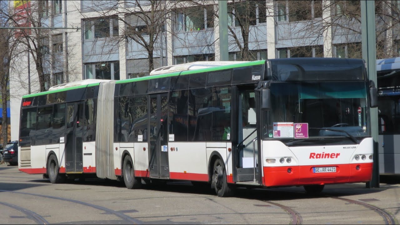 [Sound] Bus Neoplan N 4421 | GE-AR 4421 | Omnibus Alexander Rainer ...