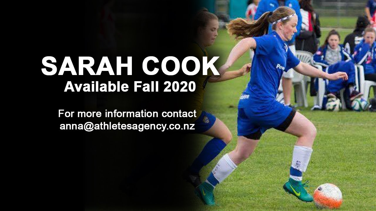 Sarah Cook US College Soccer Prospect Fall 2020 - YouTube