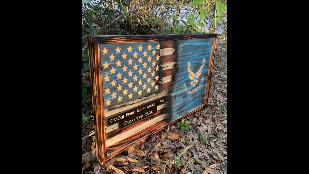 American Flag Build - YouTube