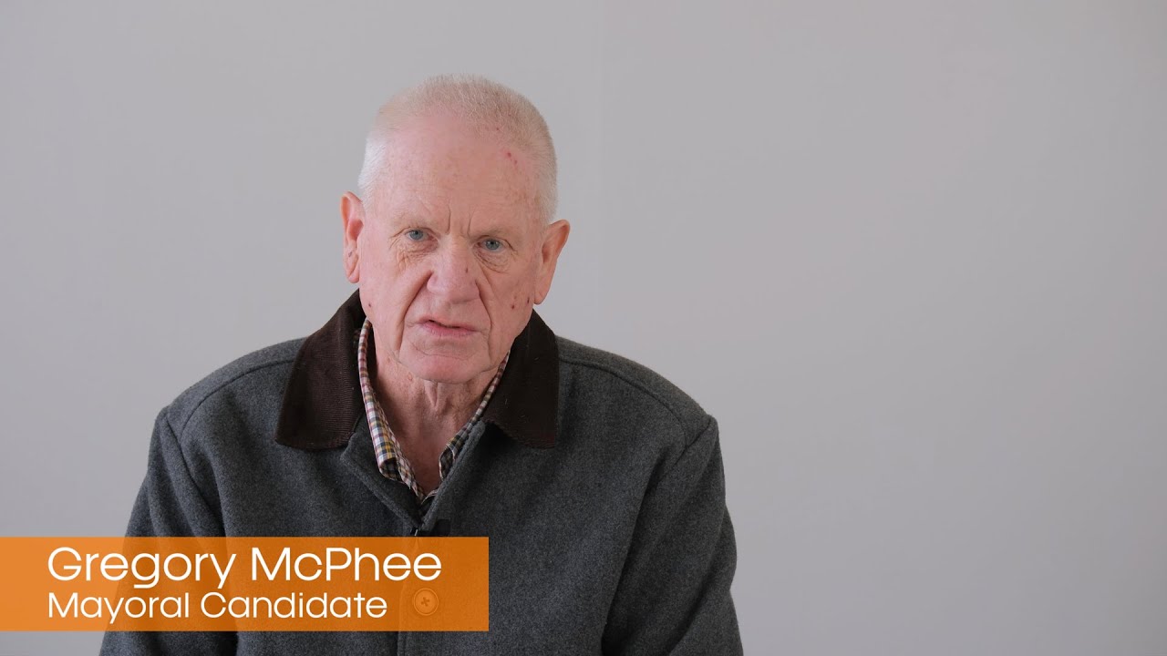Gregory McPhee (standing for Mayor) - YouTube