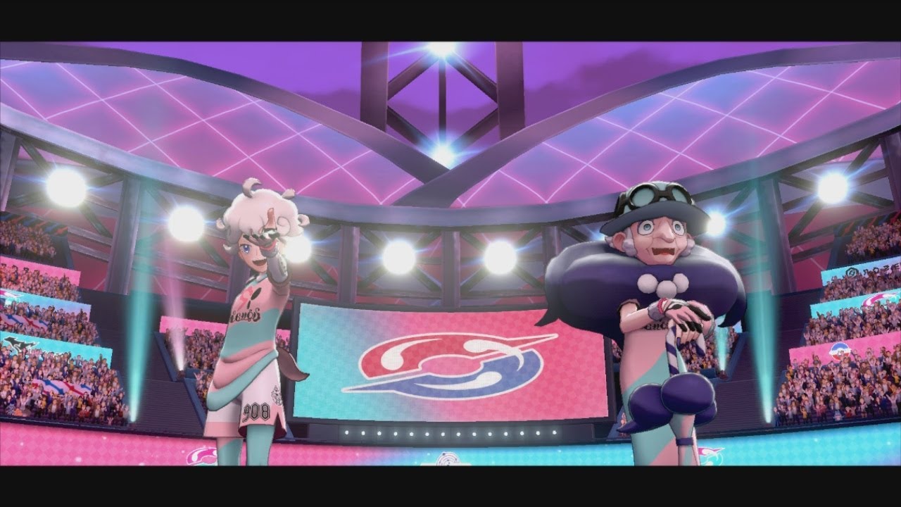 Pokémon Sword - 276 - GST (DLC) (With Kabu) Round 1 - Opal & Bede (AKA ...