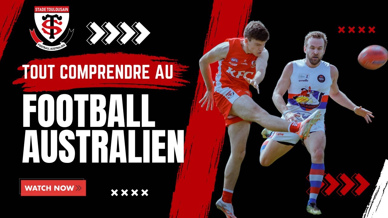 Tout comprendre au Football Australien | Règles, Terrain, Joueurs ...