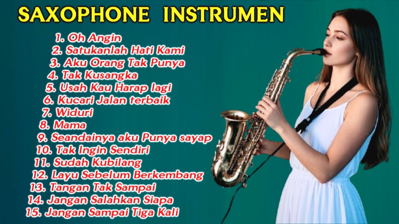 INSTRUMEN SAXOPHONE - TEMBANG KENANGAN | LAGU LAGU LAWAS - YouTube