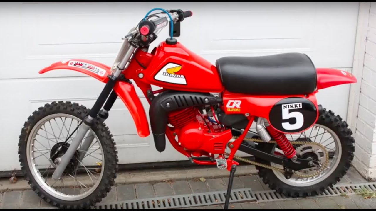 Honda CR80R / CR85 History TIMELINE vintage motor cross 1980 - 2007 ...