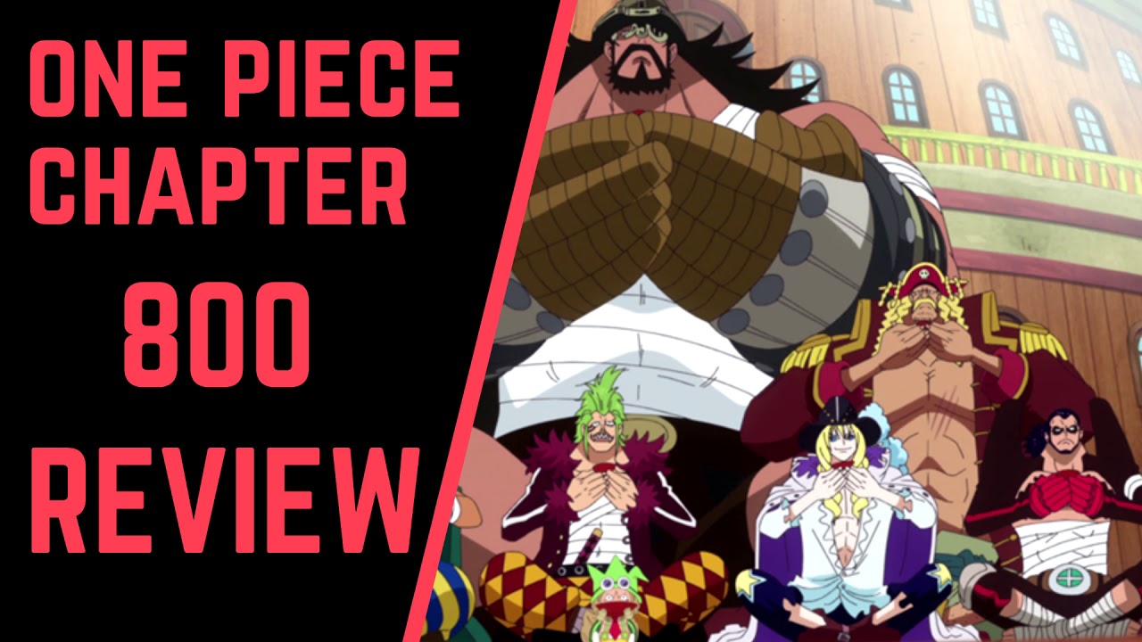 One Piece Chapter 800 Review~Sons' Cups - YouTube