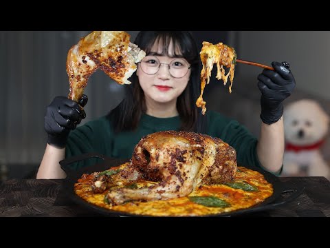 Plenty of Cheese! Chicken Gratin | Mukbang Asmr