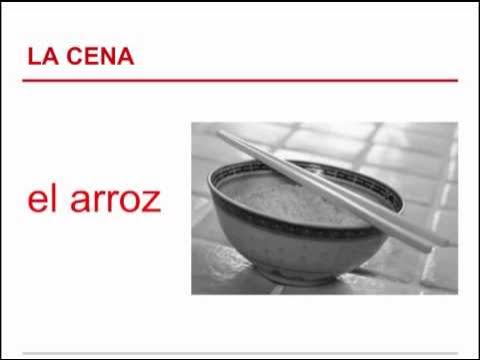 Spanish Vocabulary Review #3 Foods and Beverages - YouTube