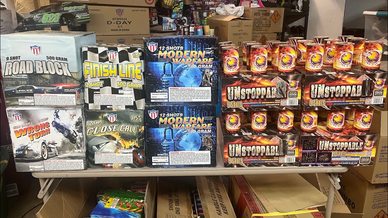 Were These Wholesale Firework cases worth it? - YouTube