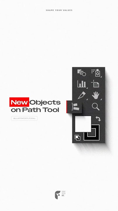 New objects on path tool I Adobe Illustrator Tutorial #illustratortutorial #shorts - YouTube