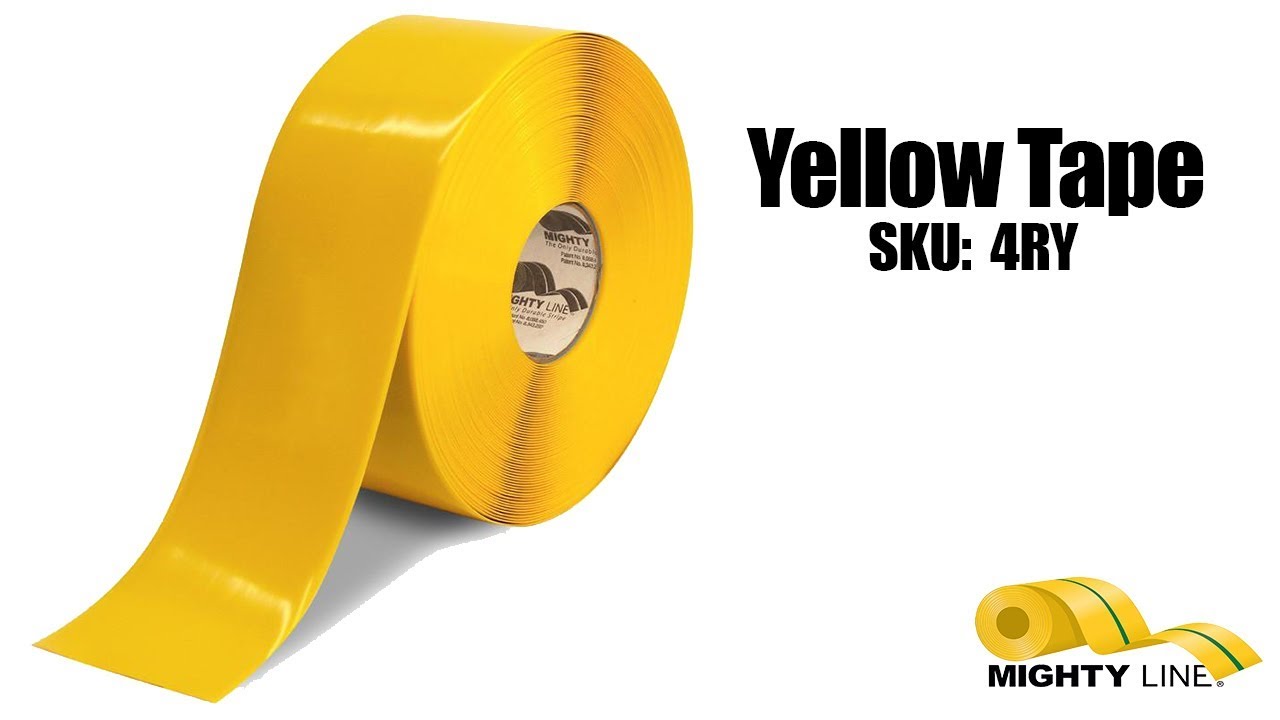 Yellow Solid Color Tape - YouTube