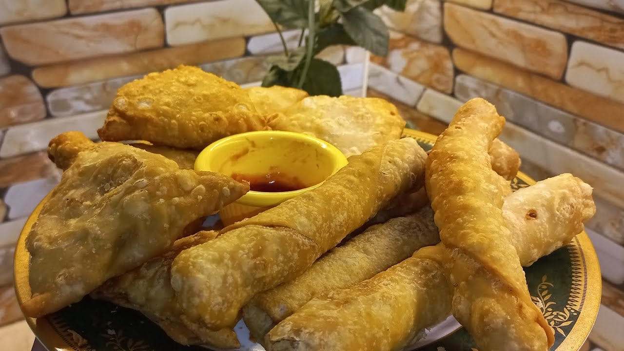 How to Prepare Samosa and Roll||Delicious Recipe By Ruby||Easy and ...