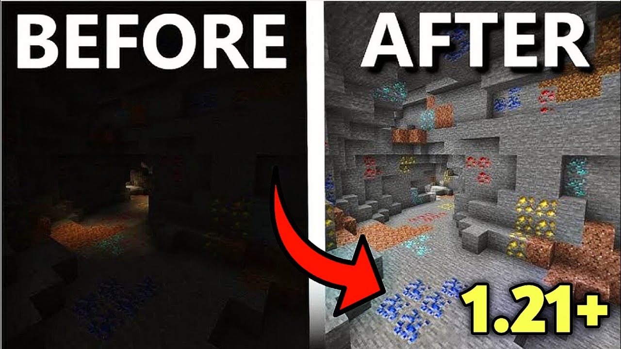 Night Vision Mod For Minecraft Pe 1.21 😍|| minecraft pe night vision ...