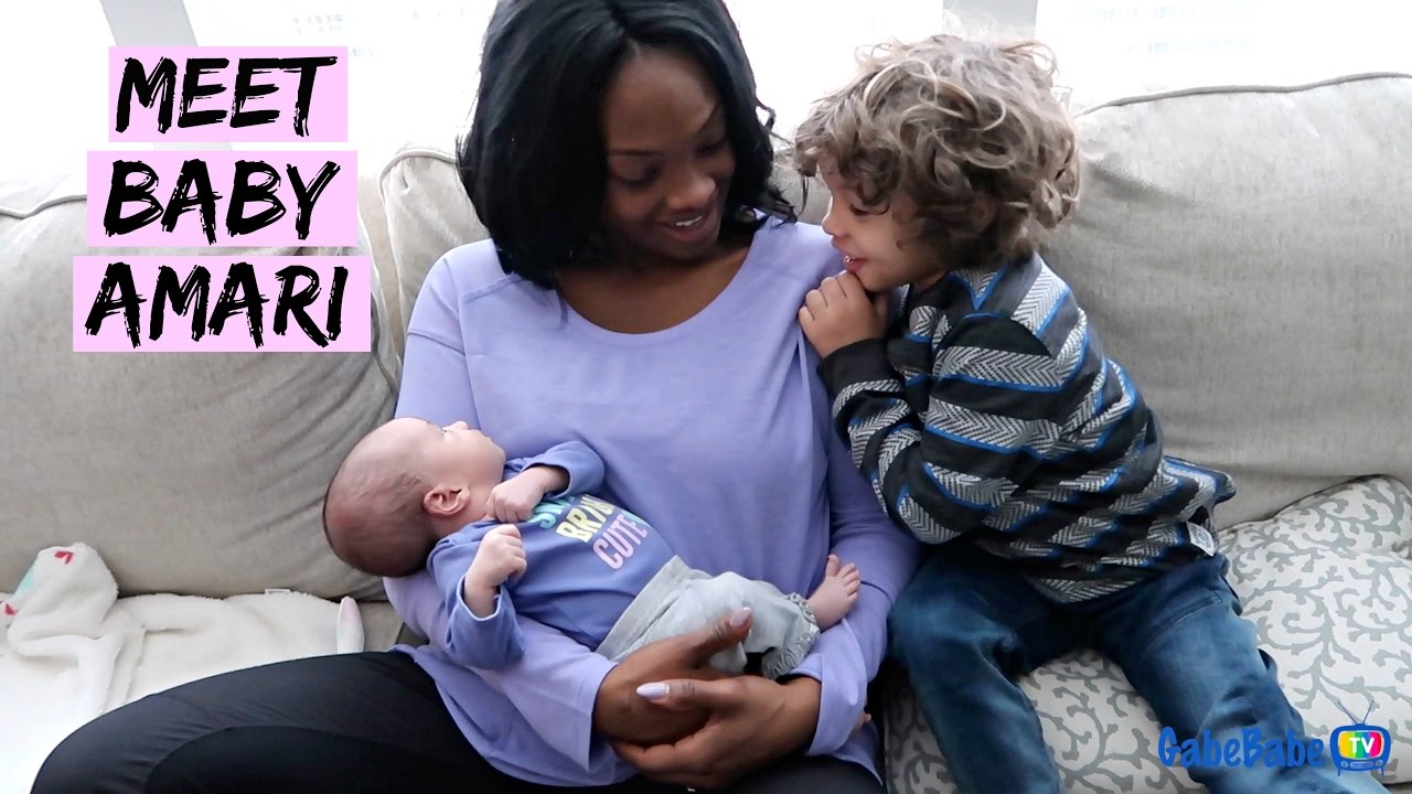 MEET BABY AMARI!! - YouTube