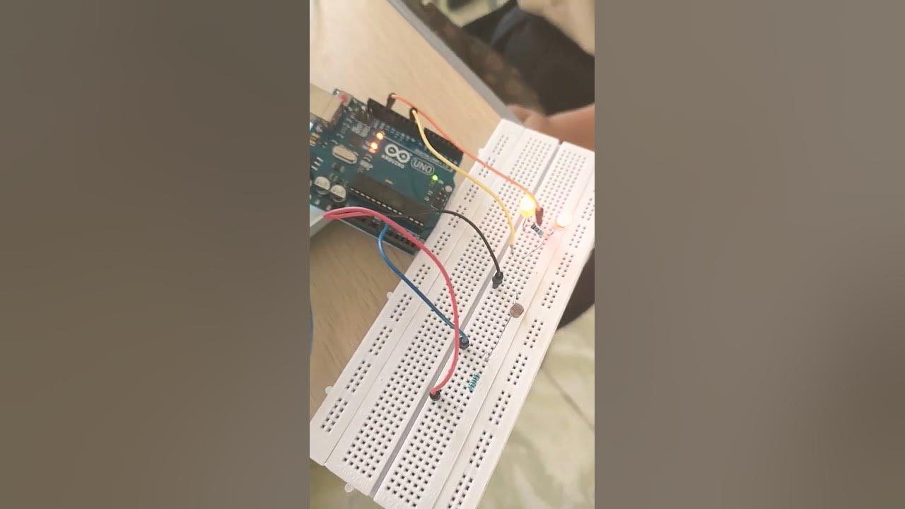 Ldr Control Led Using Arduino Arduino Youtube