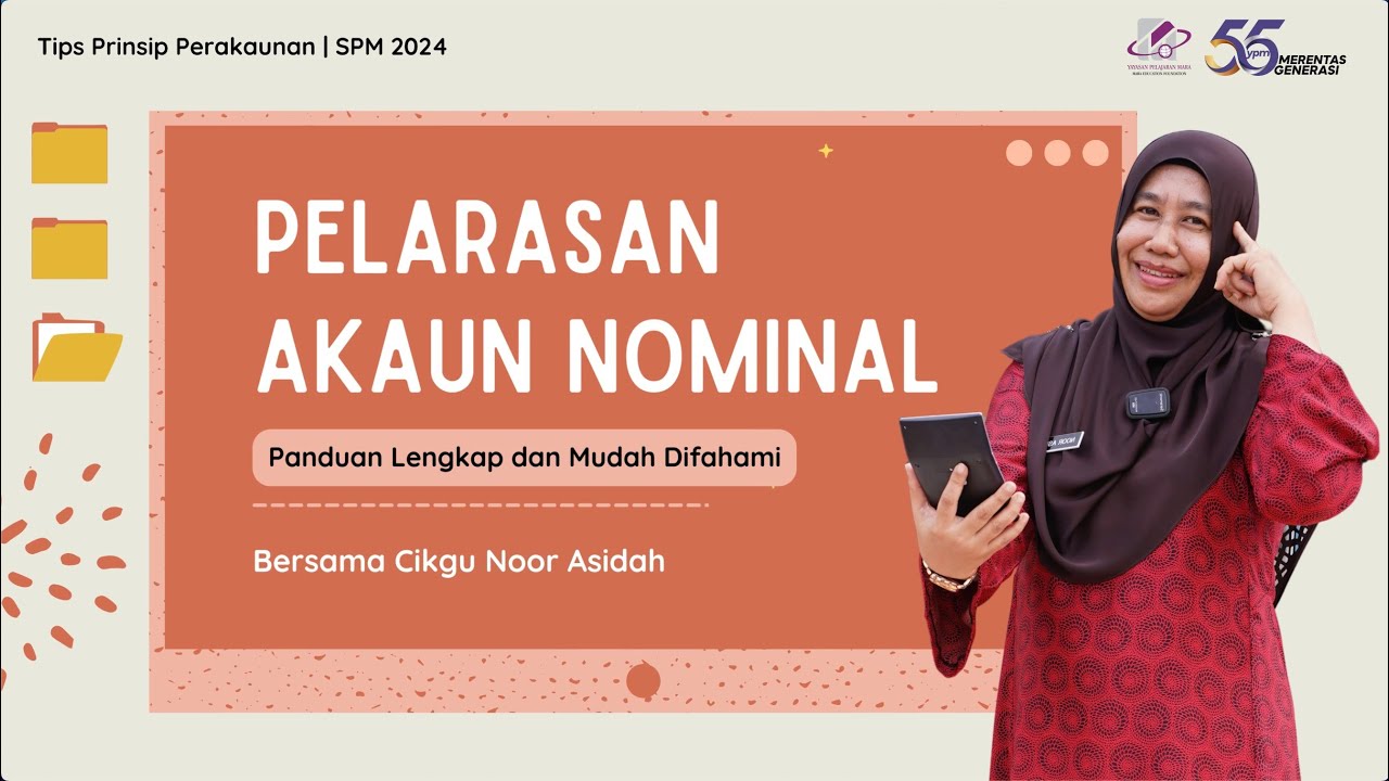 Prinsip Perakaunan - Pelarasan Akaun Nominal - YouTube