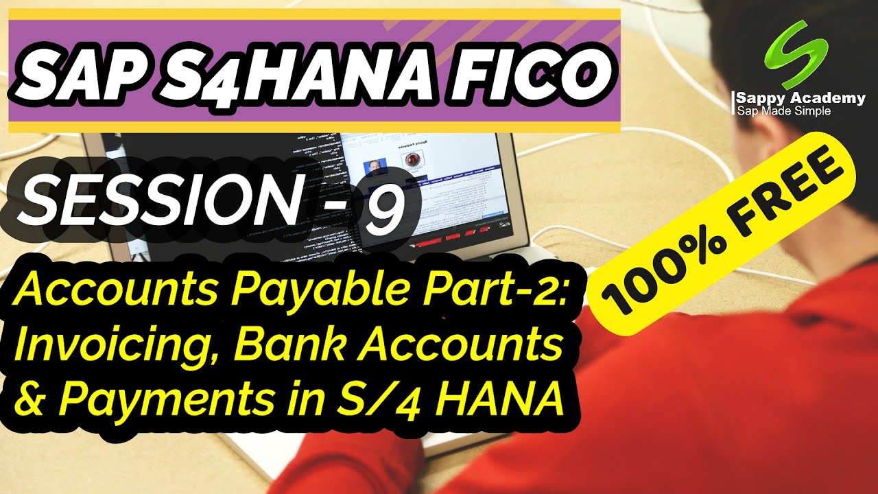 SAP FICO | Accounts Payable | Vendor Invoice | Configure Bank Account | Payment | SAP FICO ...