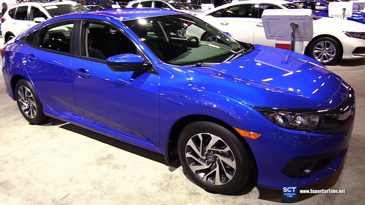 2018 Honda Civic SE - Exterior and Interior Walkaround - 2018 Montreal ...