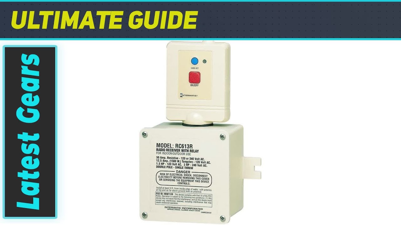 Intermatic RC613R Wireless Radio Receiver Assembly Review - Remote ...
