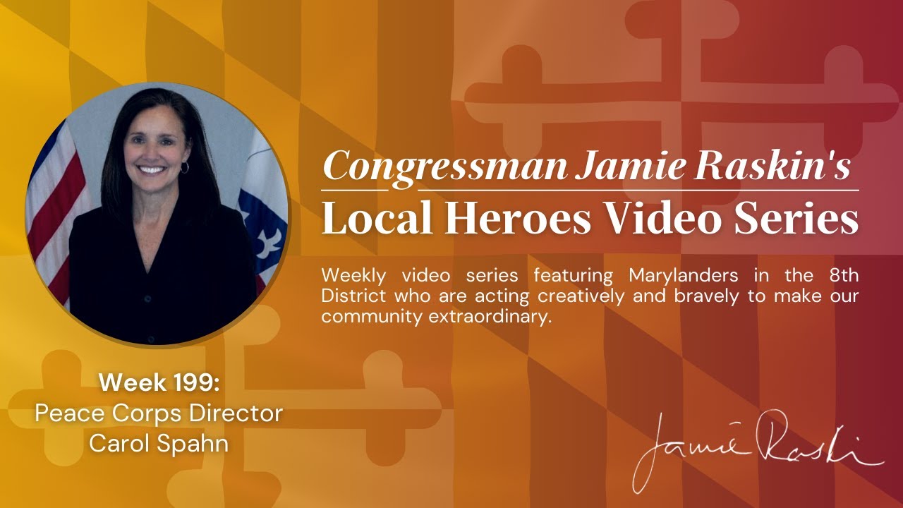 Local Hero Video Series: Week 199 Feat. Peace Corps Director Carol ...