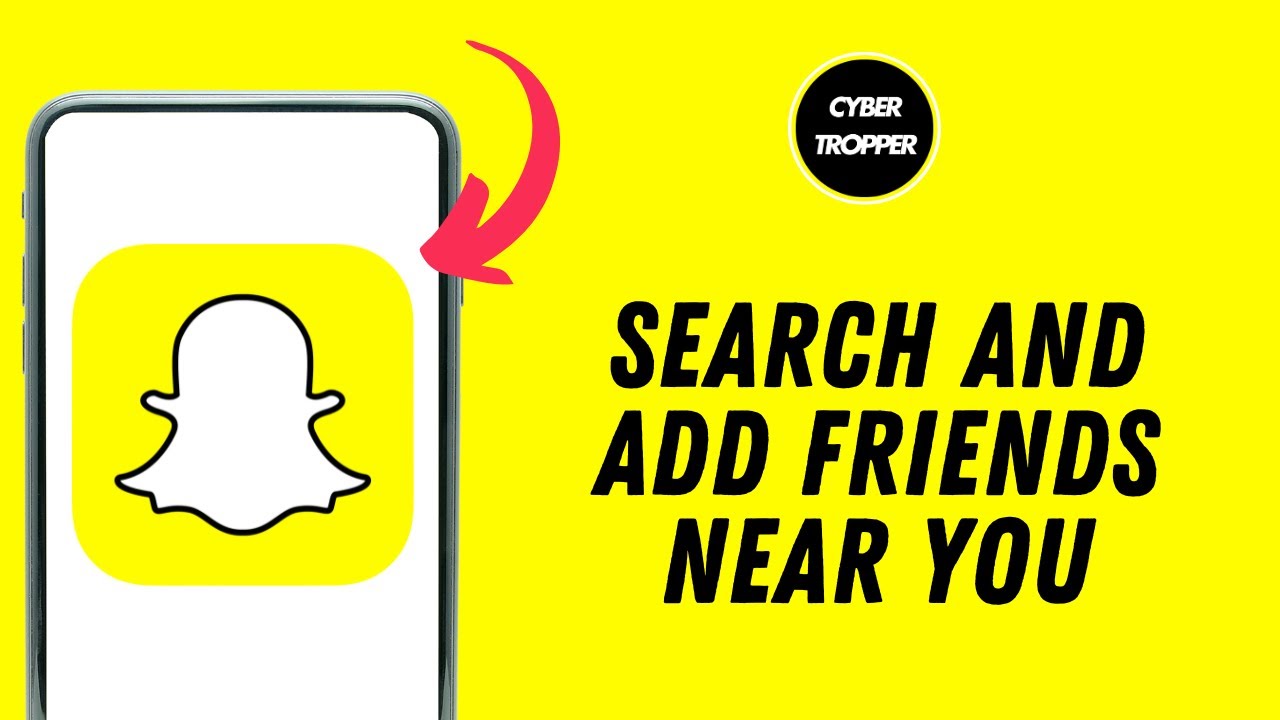 How to Add Friends on Snapchat - Find and Add Nearby Friends - YouTube