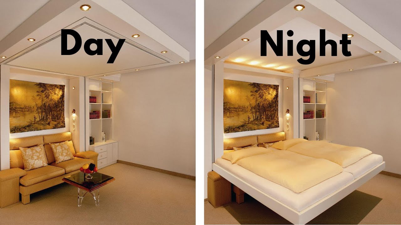 Space Saving Flying Beds - YouTube