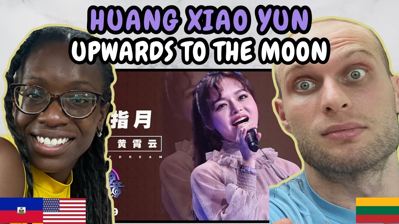 REACTION TO Huang Xiao Yun (黄霄雲) - Upwards to the Moon (Live at The ...