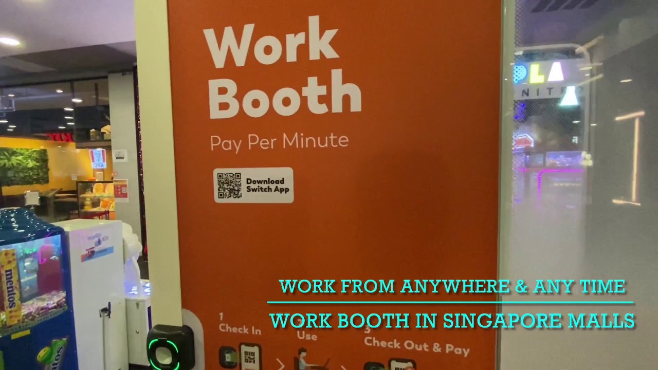 World first work booth in singapore switch to work anytime ... work ...
