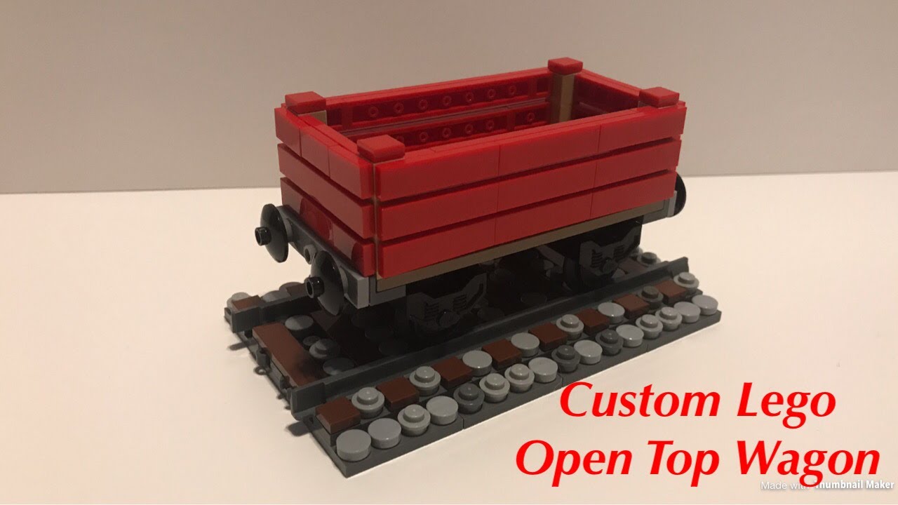 Custom Lego Open Top Wagon - YouTube