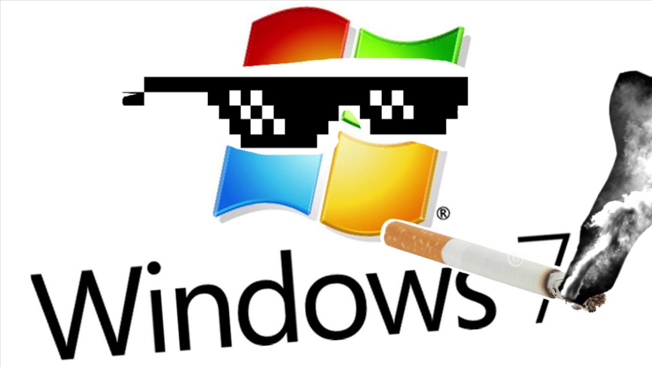 Windows 7 startup sound earrape - YouTube