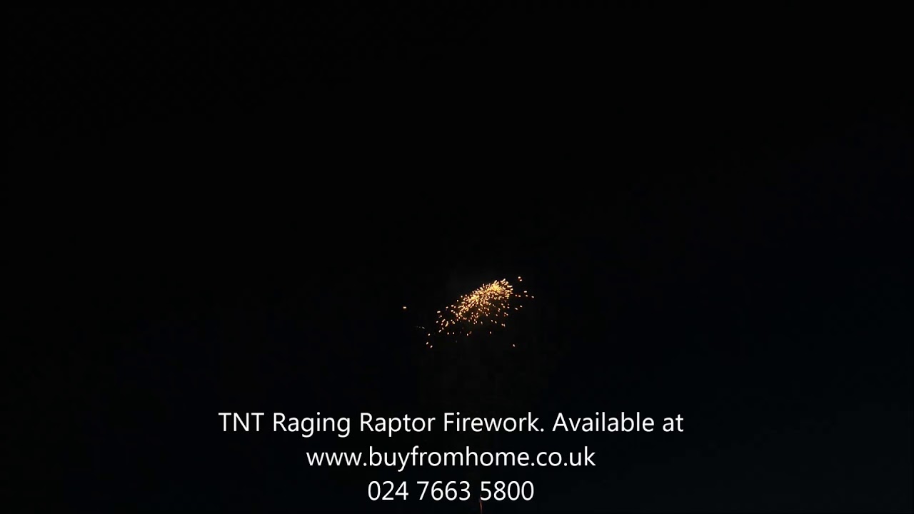Raging Raptor 36 shot TNT Fireworks (491929) from buyfromhome.co.uk ...