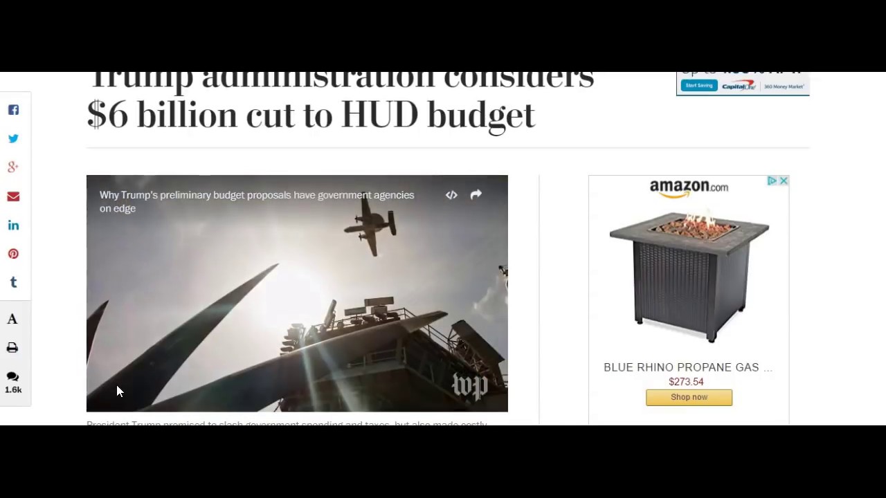 Welfare Food Stamps and Section 8 Cuts - $6 billion cut to HUD - YouTube