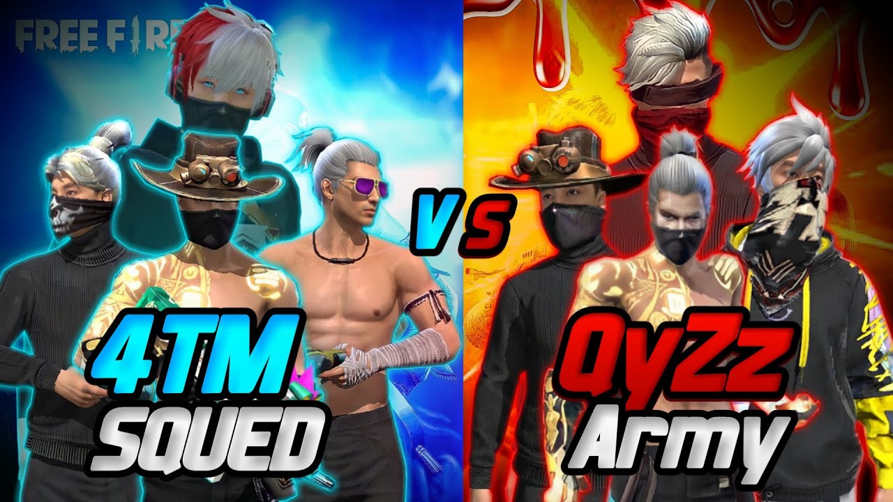 4TM SQUED VS QYZz Army (Brazilian style) - YouTube