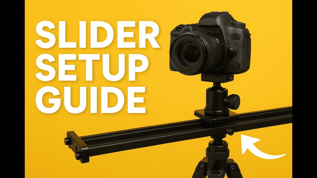 Want Smooth Cinematic Shots? Try This Camera Slider Setup! - YouTube