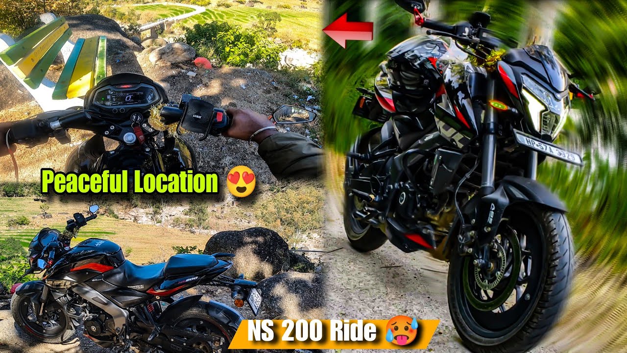 Aaj NS 200 ko Le k Peaceful Location pe Aa gya 🔥 - YouTube