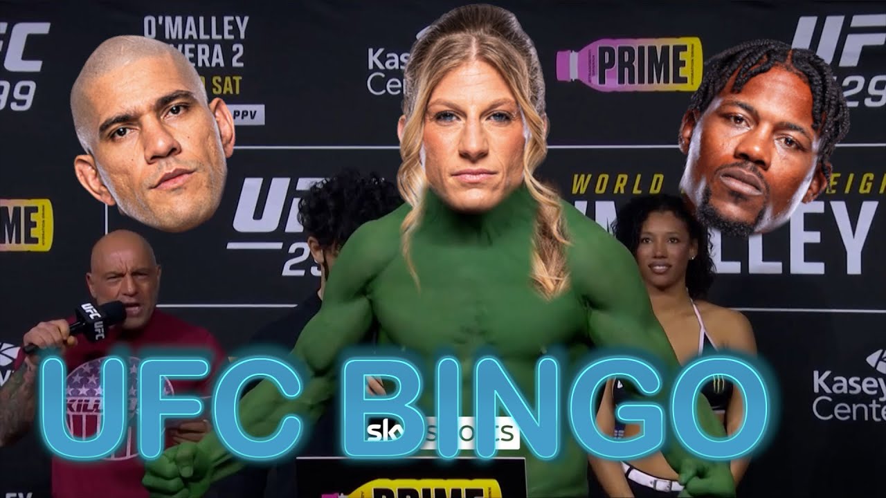 UFC 307 BINGO Press Conference and Fight Predictions - YouTube
