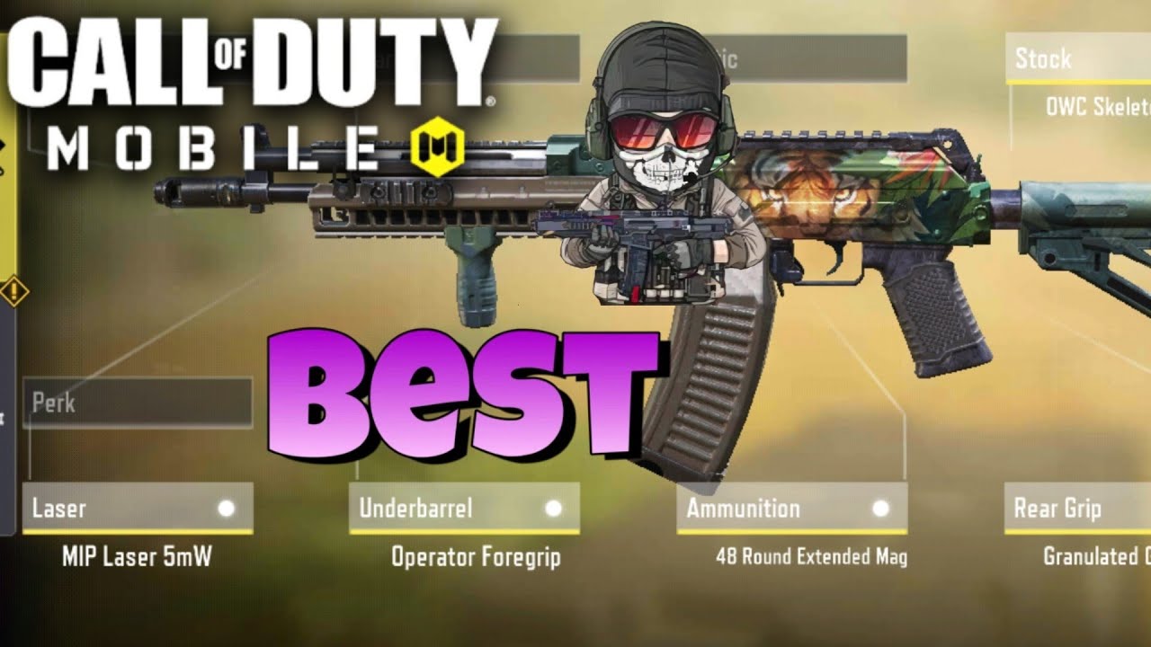 best gun in codm for rank match - YouTube