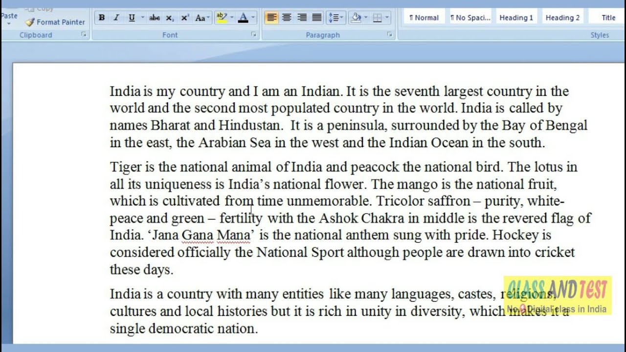 MS WORD 26 - Align Left of text - YouTube