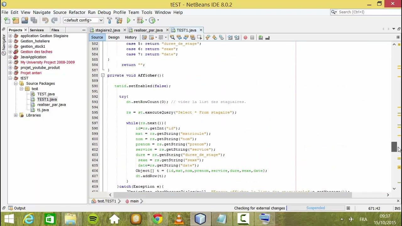 Résoudre le problème de la date sous netbeans {Application java } - YouTube