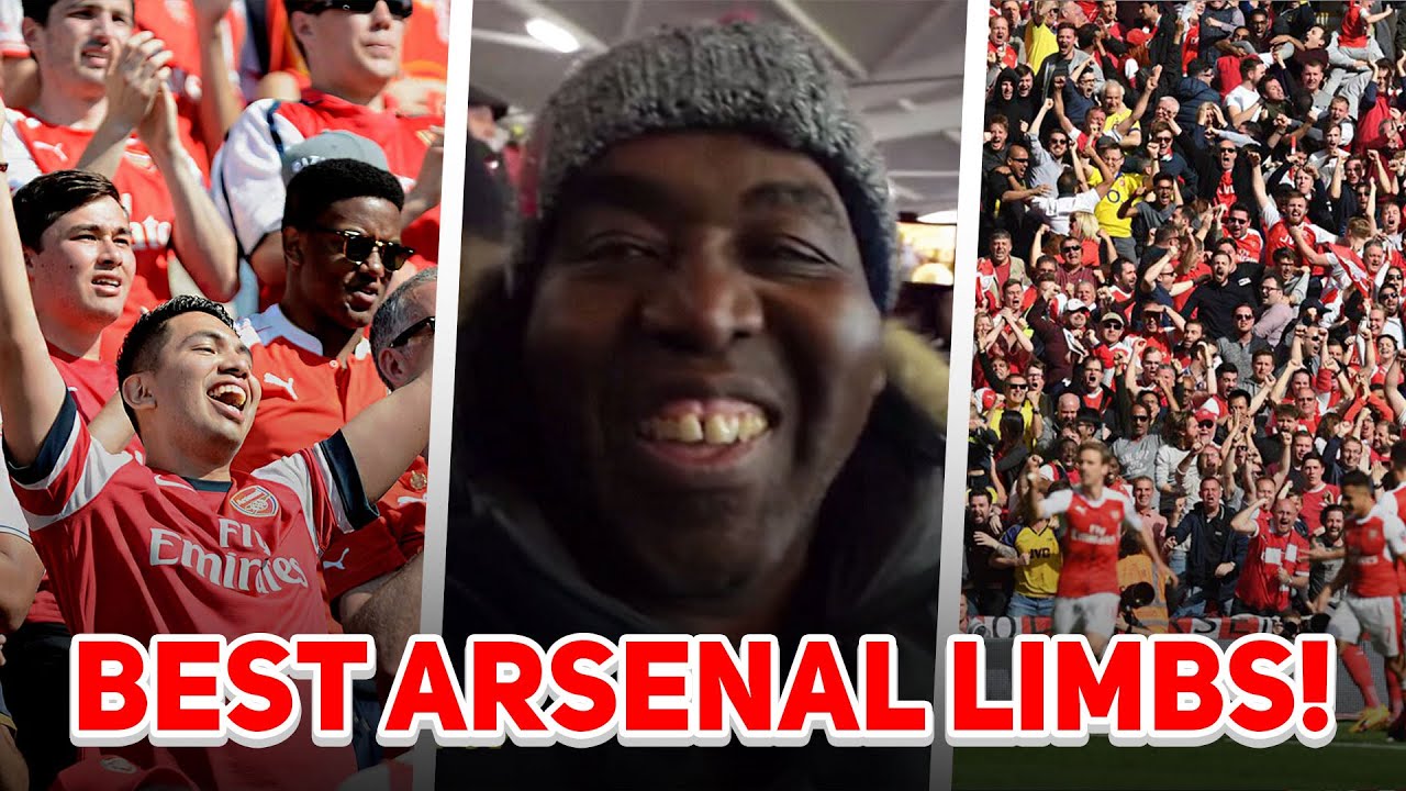 GOALS GOALS GOALS & LIMBS | Arsenal Fan Celebrations - YouTube