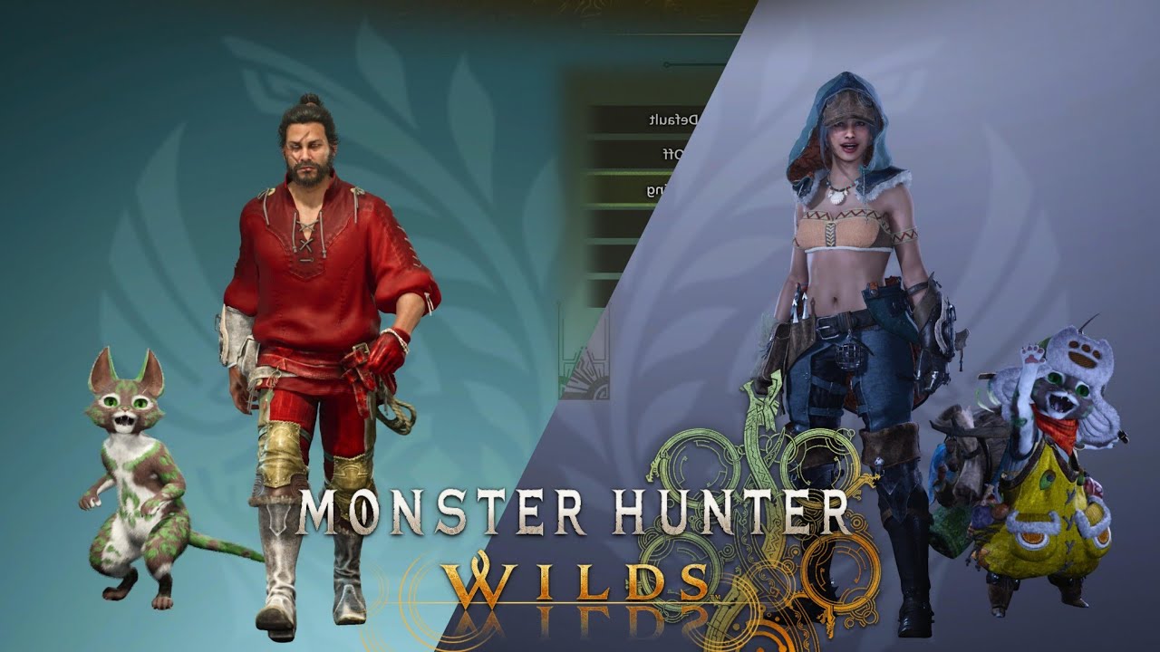 Monster Hunter Wilds - Character Creation | Male, Female, & Palico [4K ...