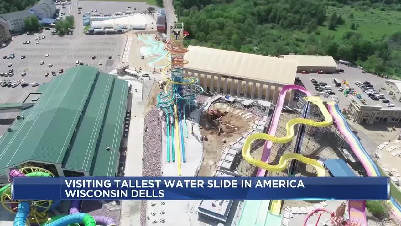 Wisconsin Dells is now home to nation’s largest water slide - YouTube