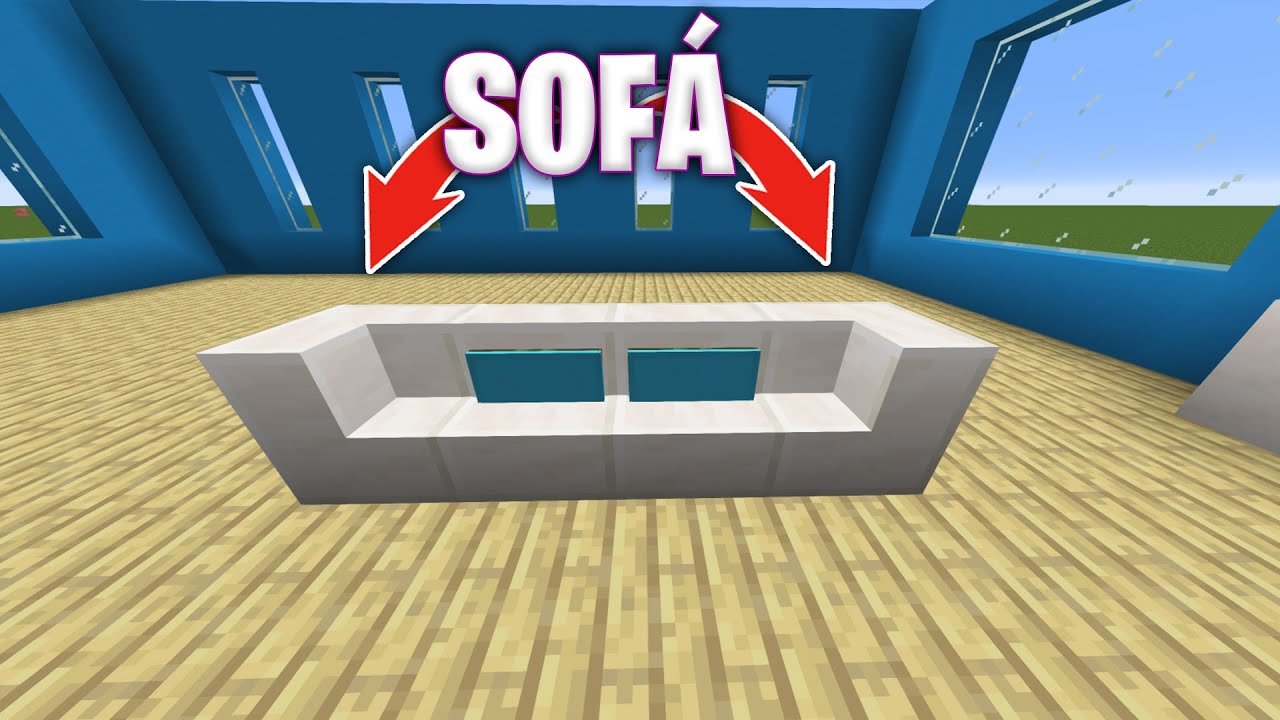 CÓmo Hacer Un SofÁ En Minecraft SÚper FÁcil Sillón Aleatorio Tutorial ...