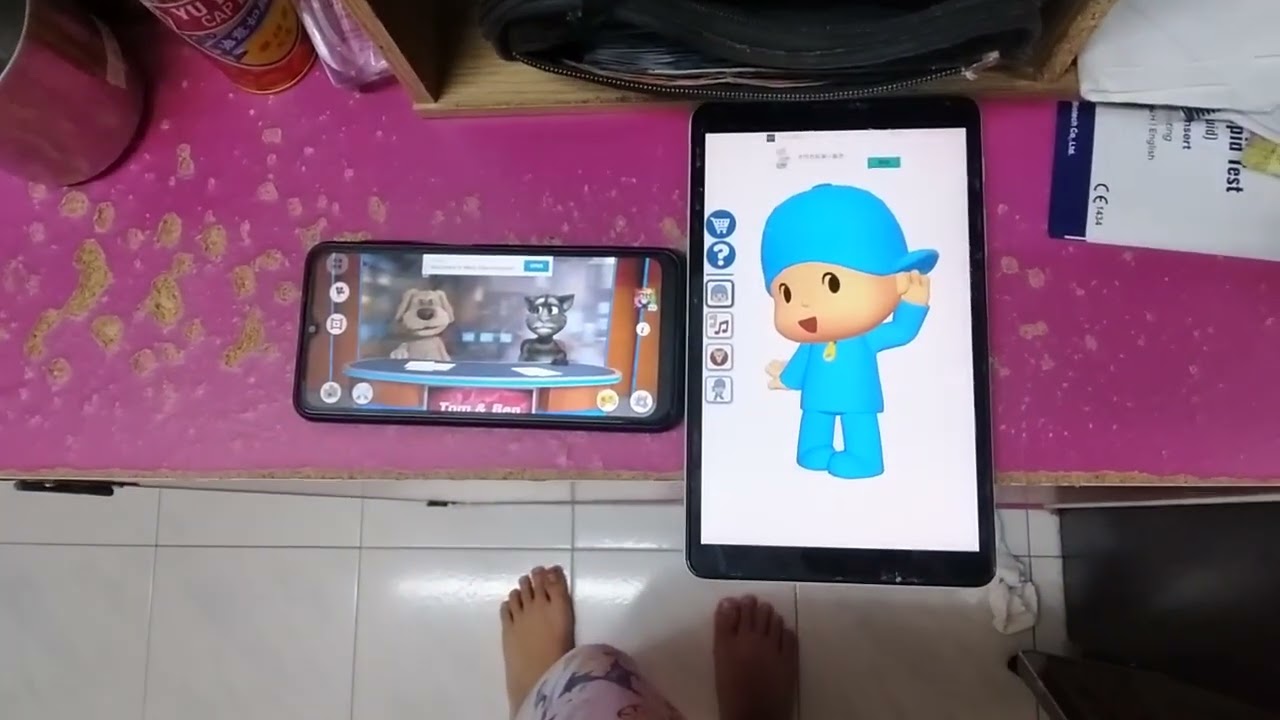 Talking News & Talking Pocoyo Echo 6201 - YouTube
