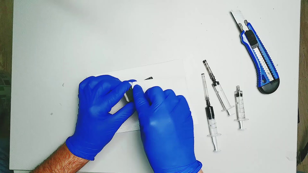 Hp 305 black ink cartridge refill - YouTube