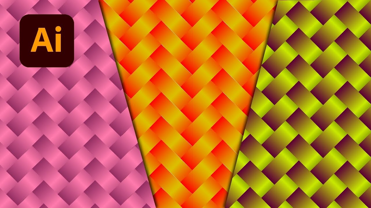 How to Create Stunning Gradient Patterns in Adobe Illustrator | Step by ...