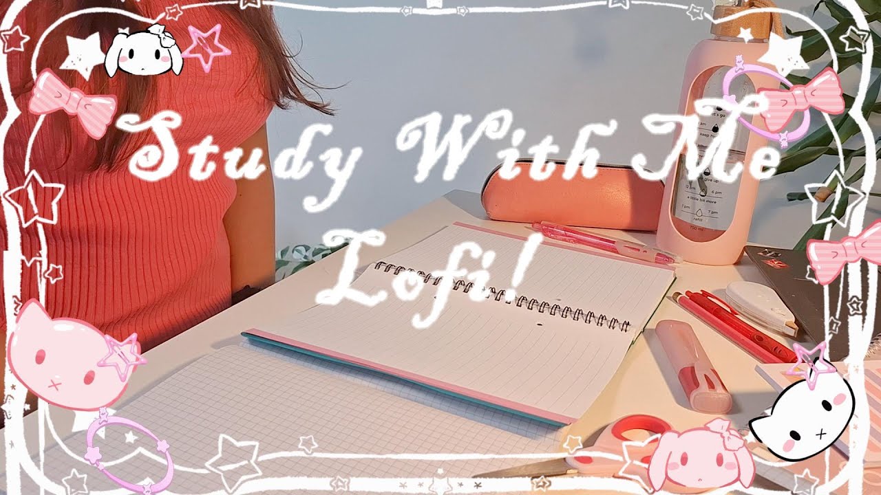 Lofi Pink Study Session💗 | Relaxing Focus Help 🌸Calming🌺 - YouTube