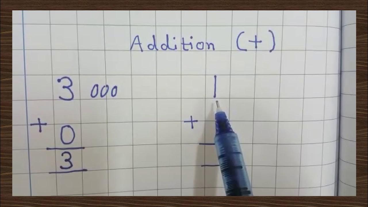 MATHS - REVISION - ADDITION - YouTube