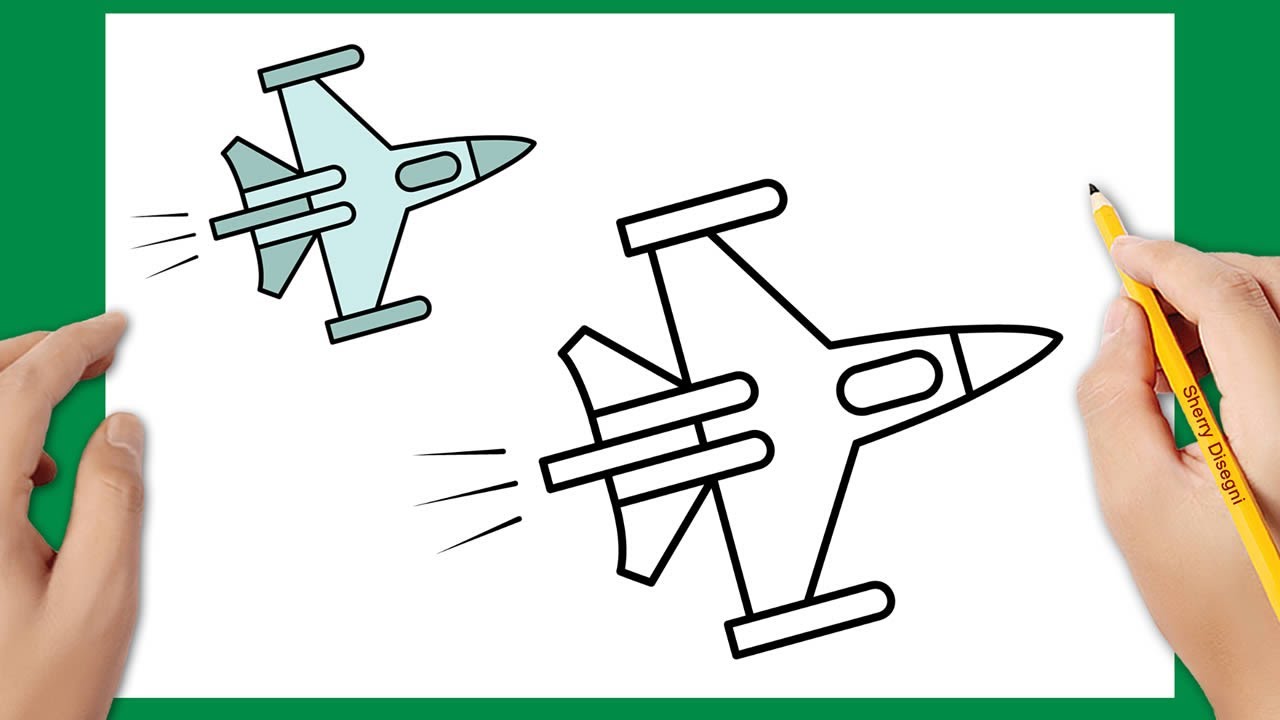 Disegno Di Un Aereo Da Caccia Passo Passo Arena Archivi Cvolo RCF