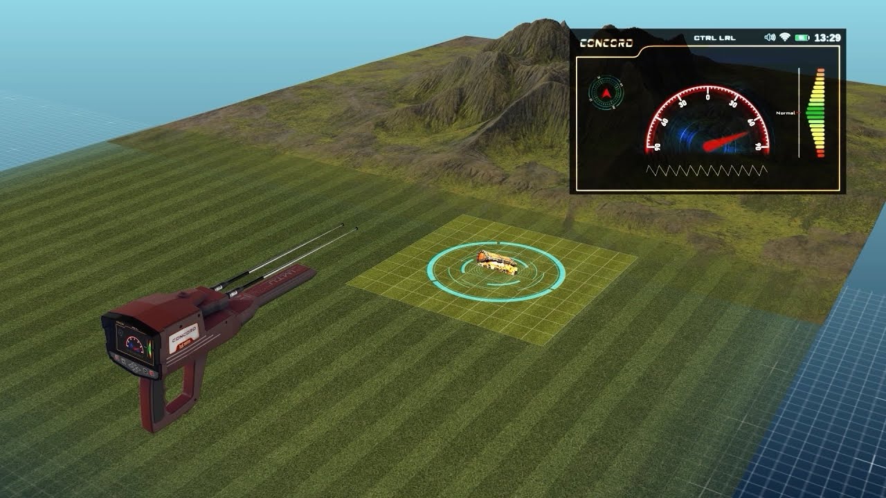 Concord - Multi Systems Metal Detector | Control LRL System - YouTube