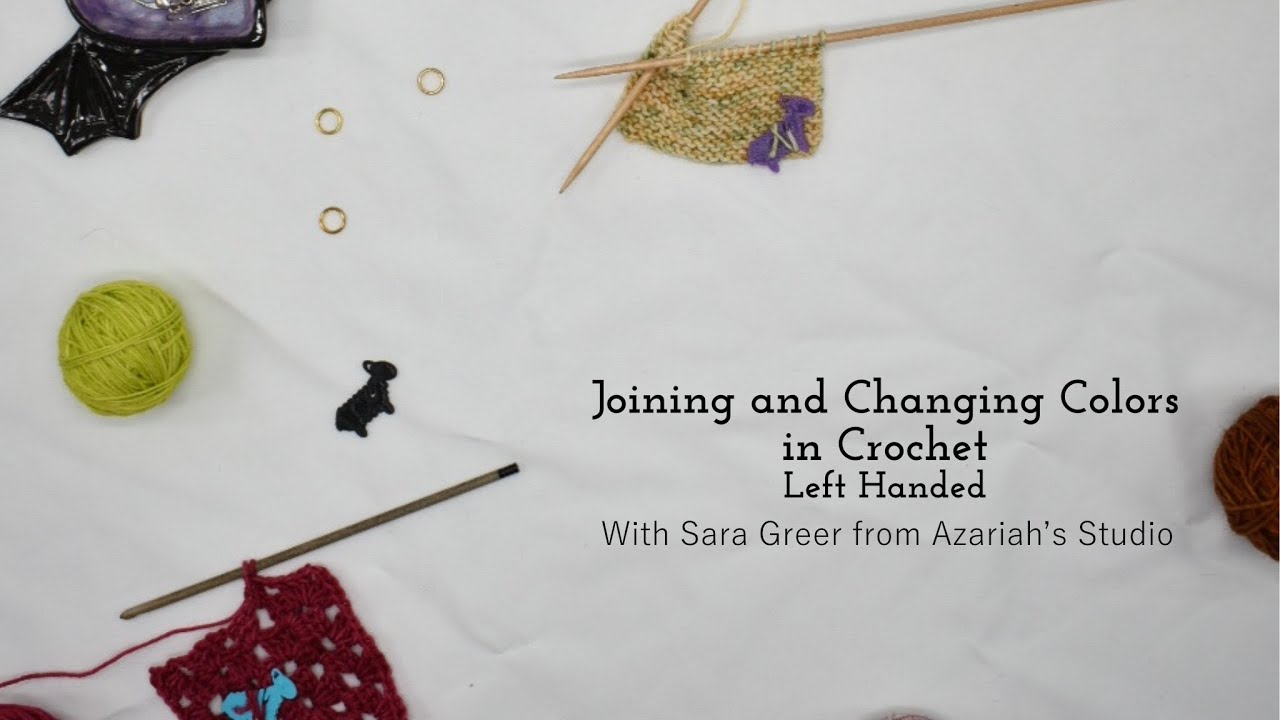 Joining and Changing Colors Left Handed - YouTube